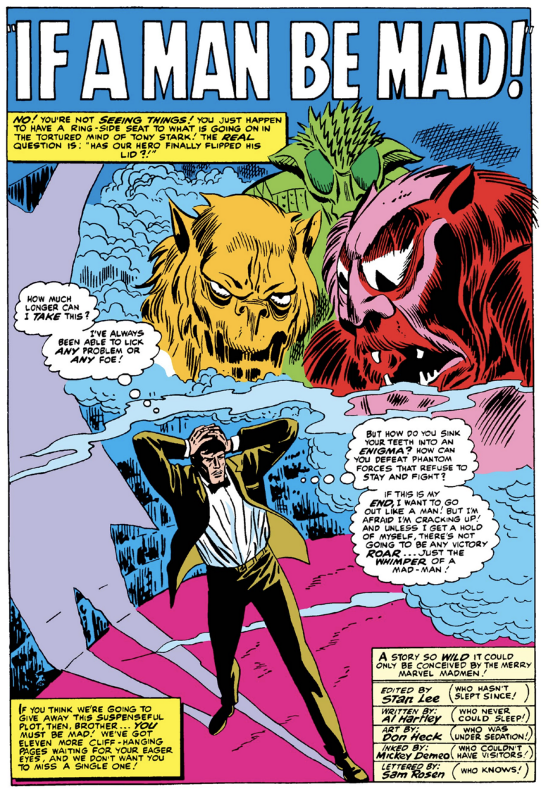 13 SPLASH PAGES: The IRON MAN of DON HECK | 13th Dimension, Comics ...
