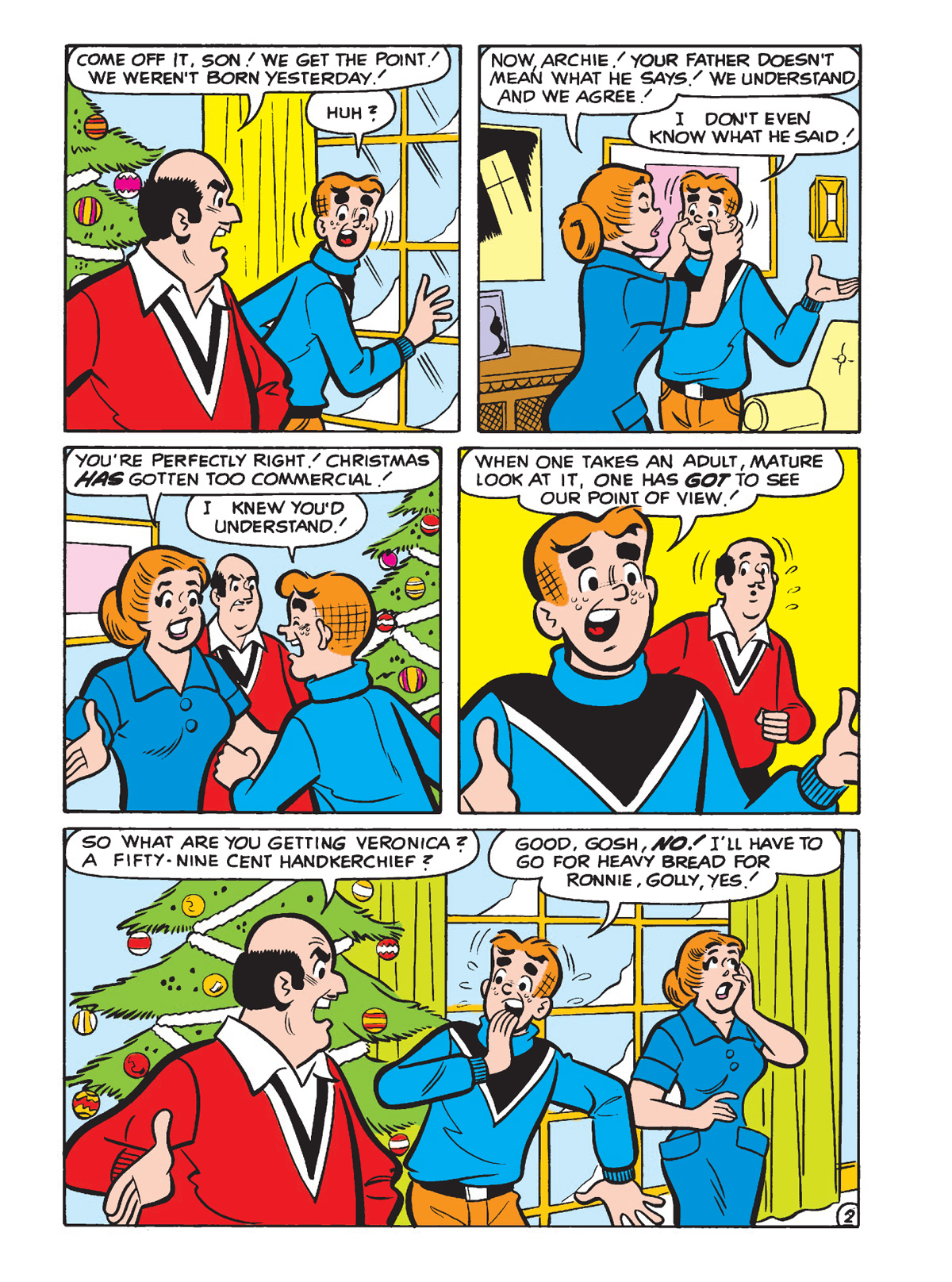 New ARCHIE JUMBO COMICS DIGEST Delivers on the Spirit of Christmas ...