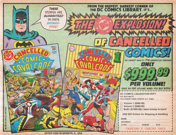 DC’s CANCELLED COMIC CAVALCADE — Remastered! | 13th Dimension, Comics ...