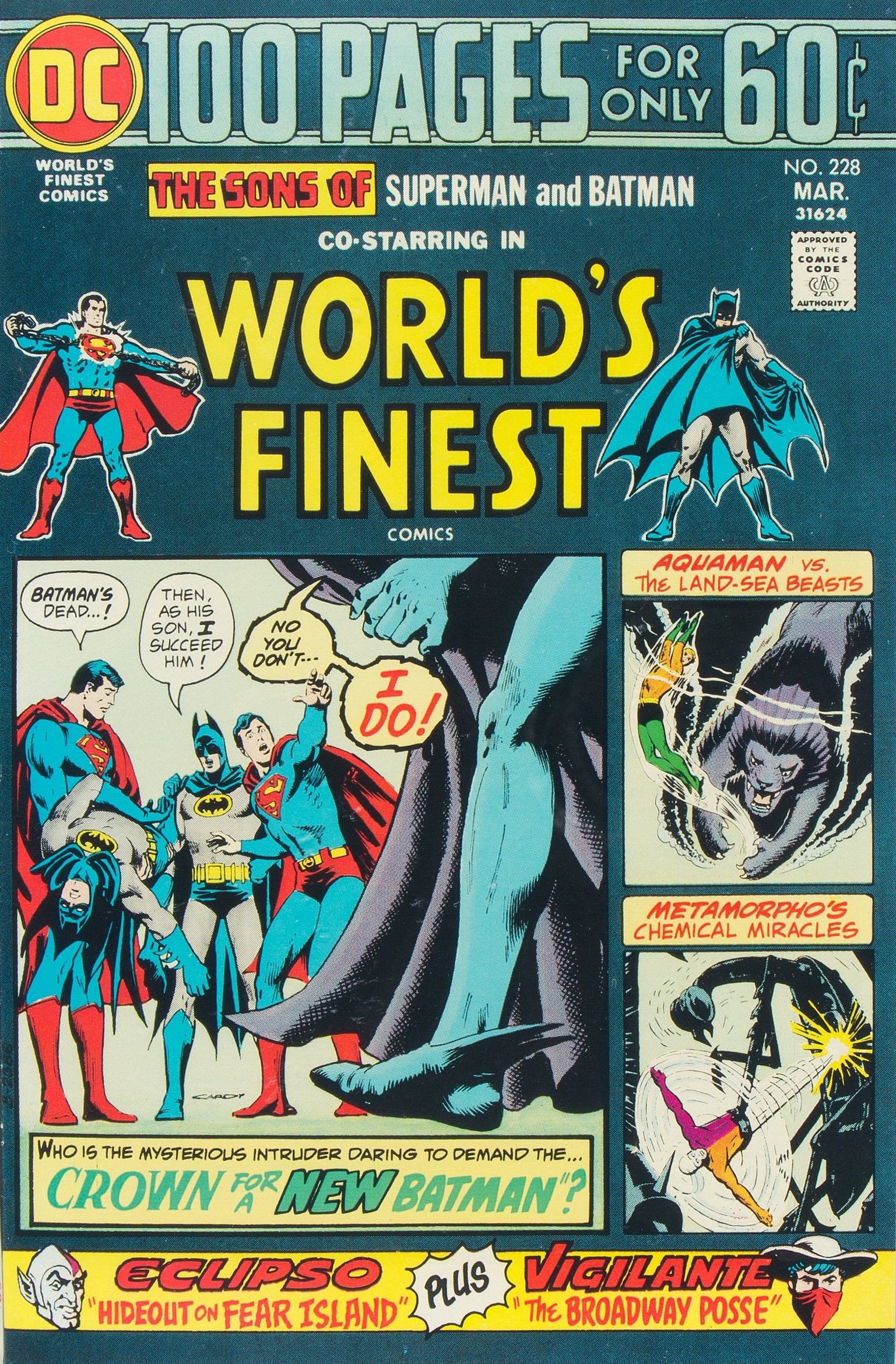 RETRO HOT PICKS! On Sale This Week — in 1974! | 13th Dimension, Comics ...