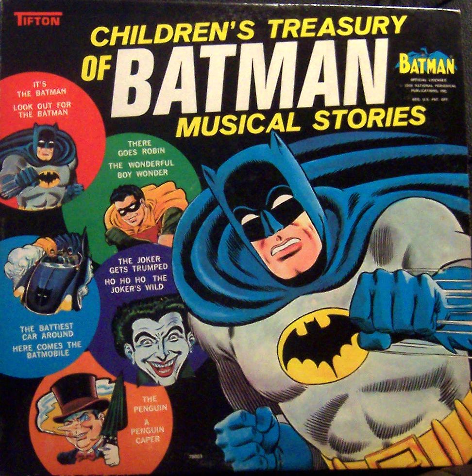 MUSICAL ADVENTURES AT 45 RPM: The Ginchy DC COMICS Records of the 1960s ...
