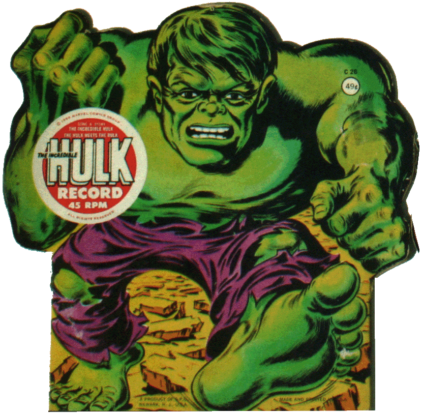 MUSICAL ADVENTURES AT 45 RPM: The Ginchy DC COMICS Records of the 1960s ...