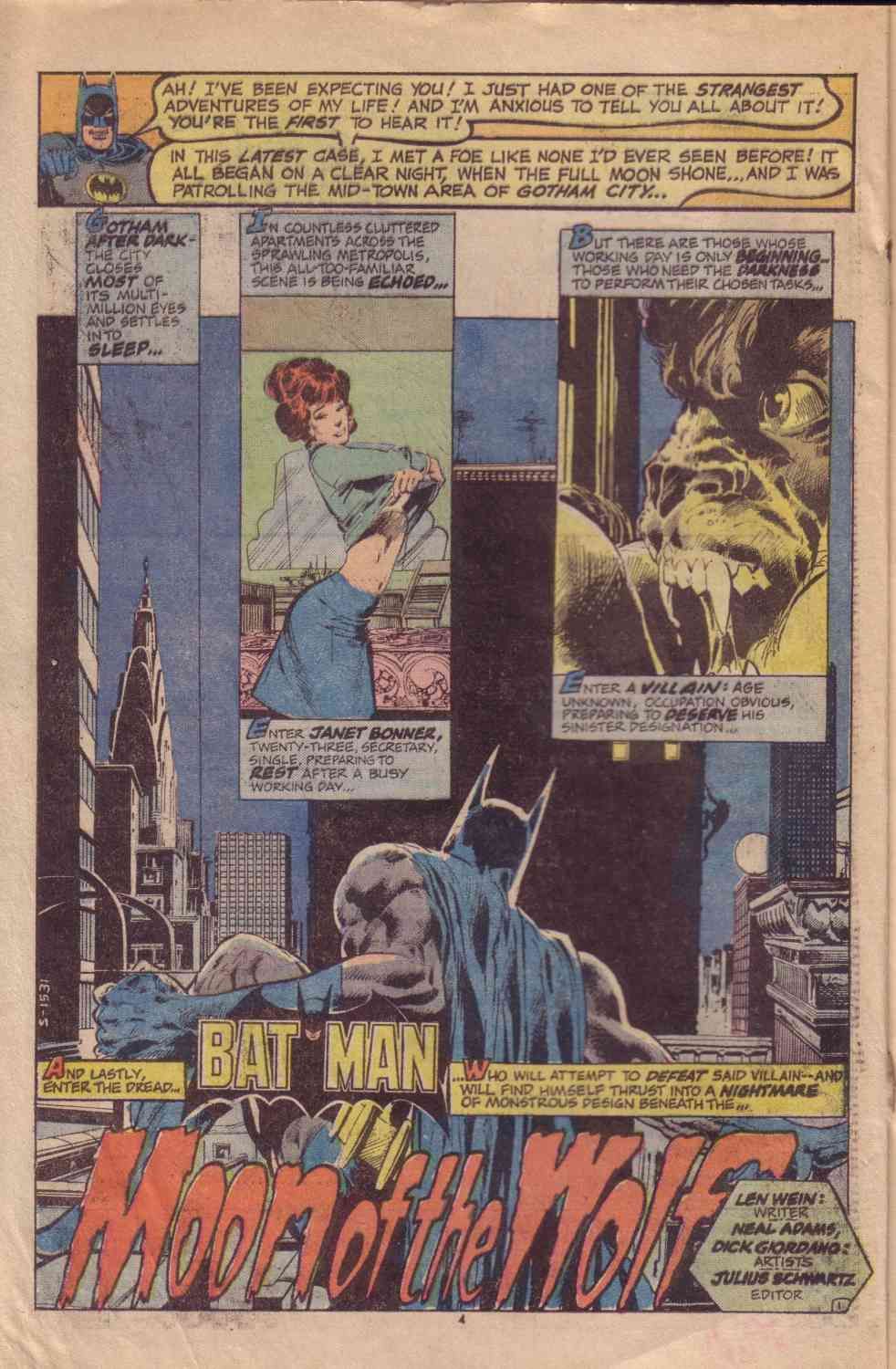 BATMAN #255: The End of NEAL ADAMS’ Classic BATMAN Era — 50 YEARS LATER ...