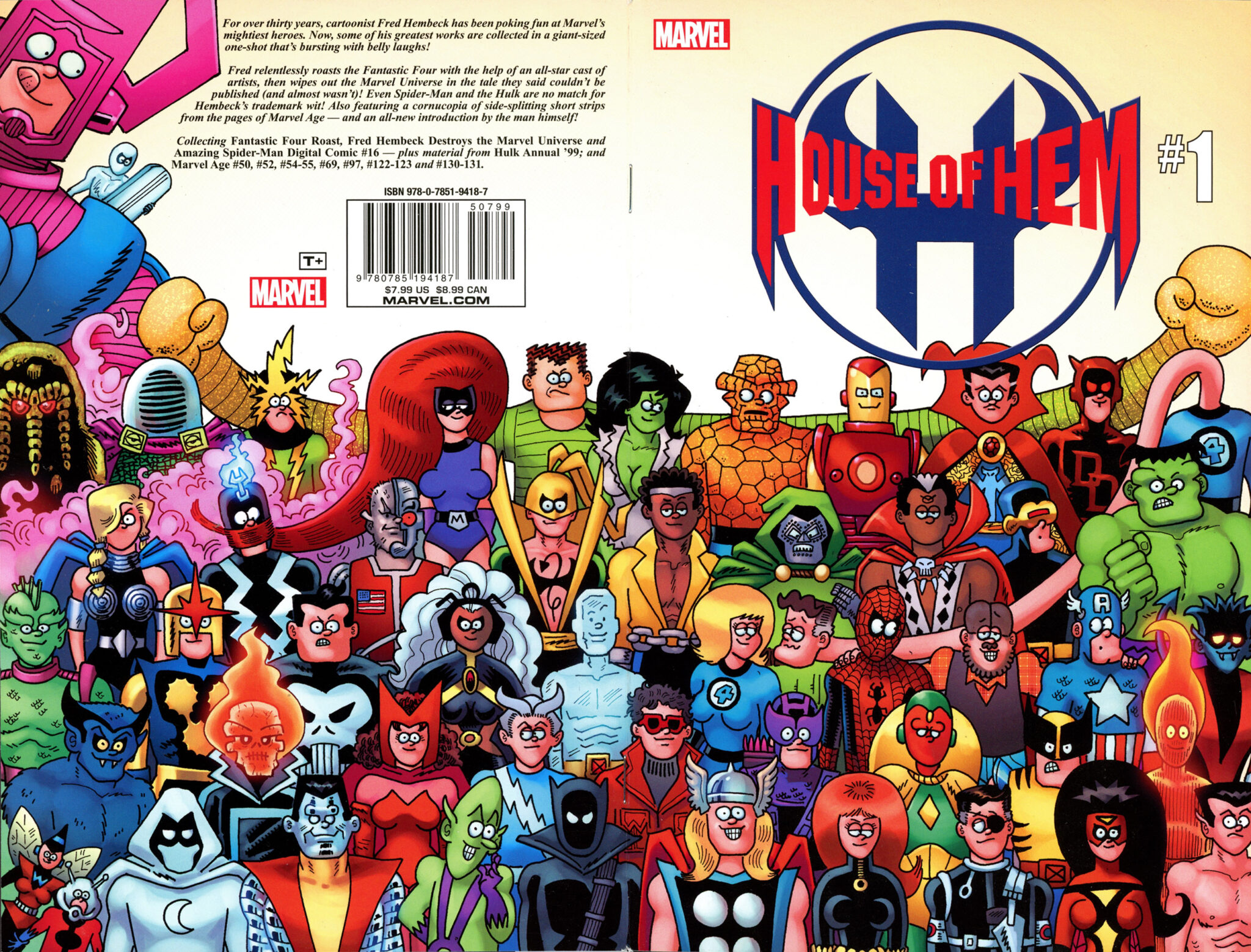 13 Perfectly Hembeckian Pieces in Celebration of FRED HEMBECK’s ...