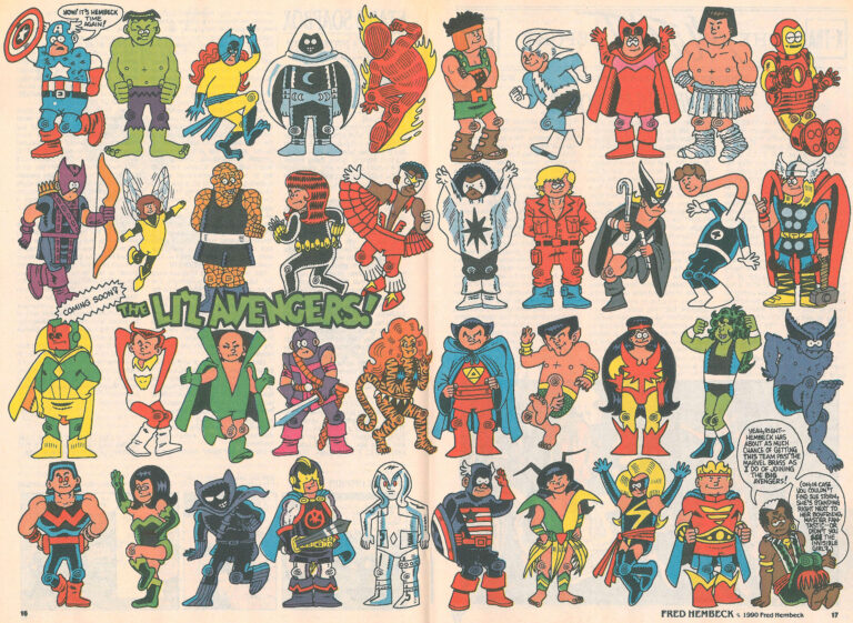 13 Perfectly Hembeckian Pieces in Celebration of FRED HEMBECK’s ...