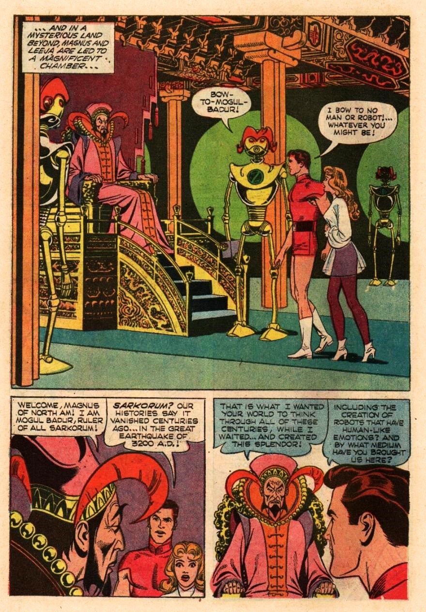 RUSS MANNING: The Gloriously Trippy World of MAGNUS, ROBOT FIGHTER ...