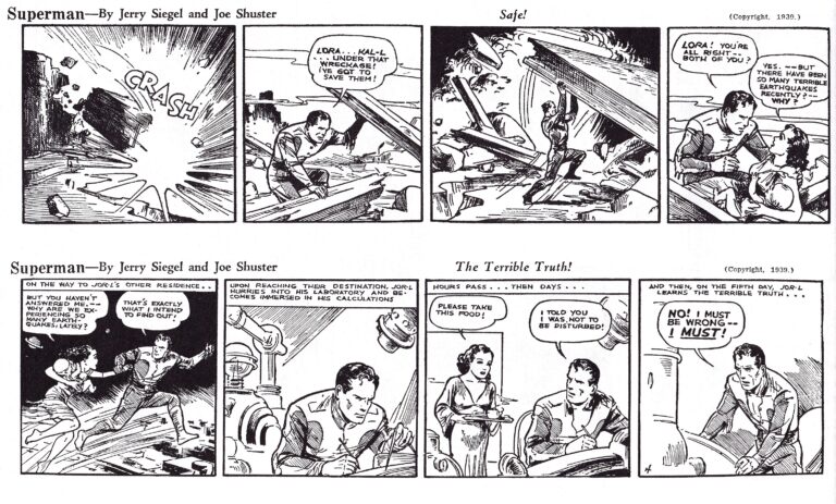 Dig the FIRST 13 SUPERMAN NEWSPAPER STRIPS: An 85th Anniversary ...