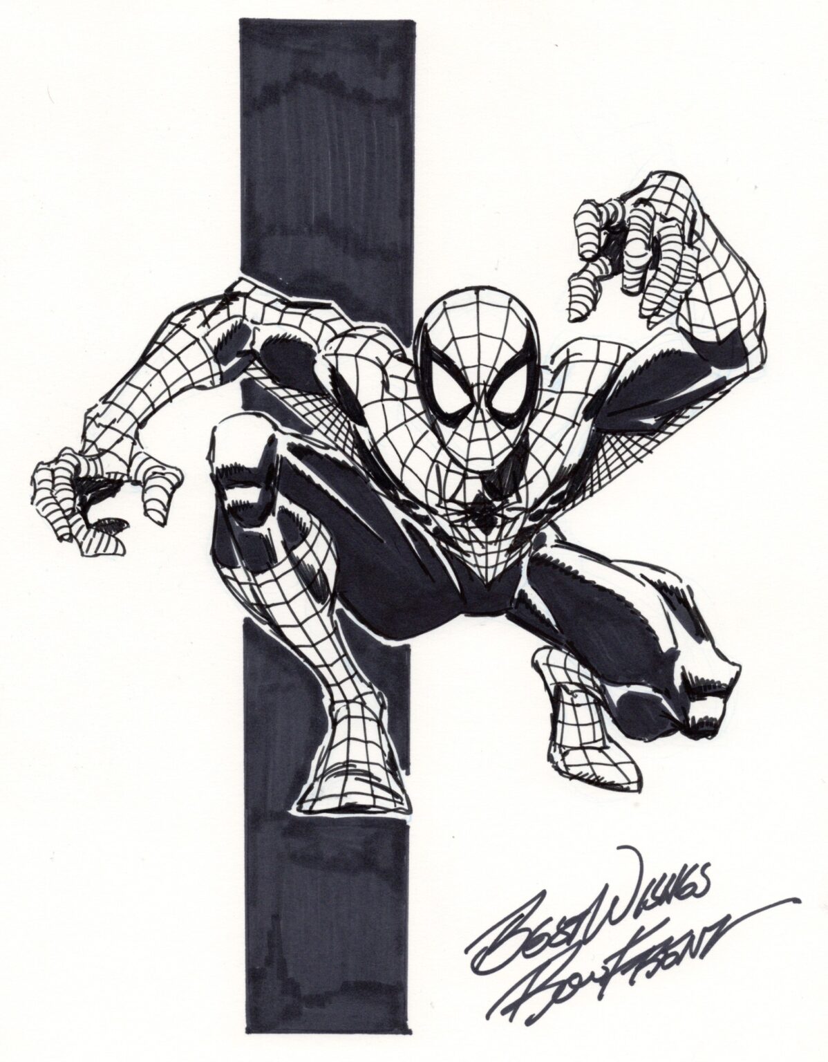 Celebrating 40 Years of BLACK-SUIT SPIDER-MAN — and RON FRENZ’s ...