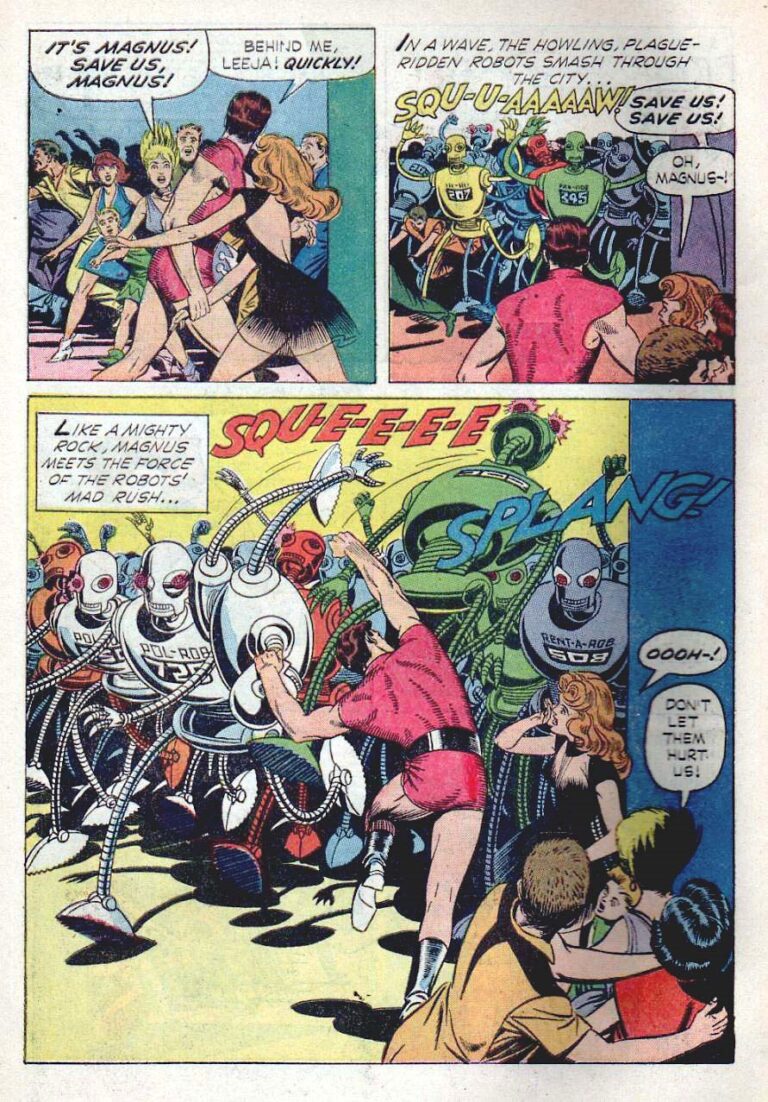 RUSS MANNING: The Gloriously Trippy World of MAGNUS, ROBOT FIGHTER ...