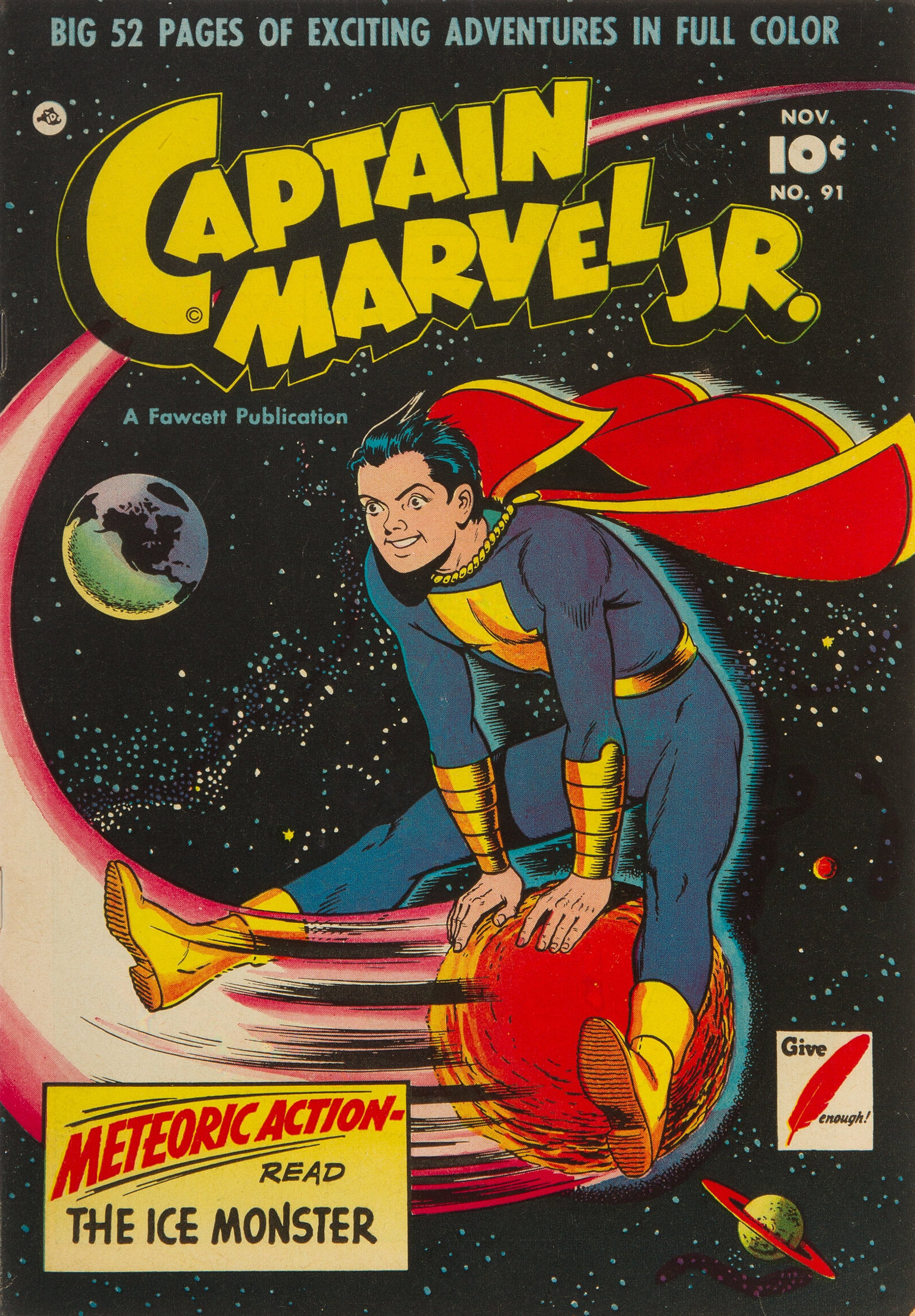 JUNIOR AND THE KING: 13 CAPTAIN MARVEL JR. COMICS That May Have ...