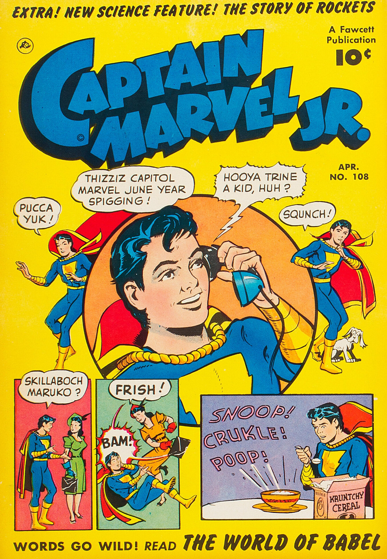 JUNIOR AND THE KING: 13 CAPTAIN MARVEL JR. COMICS That May Have ...