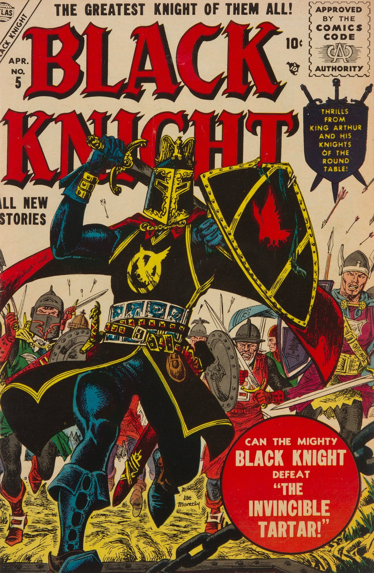 JOE MANEELY’s BLACK KNIGHT: A Birthday Feast | 13th Dimension, Comics ...