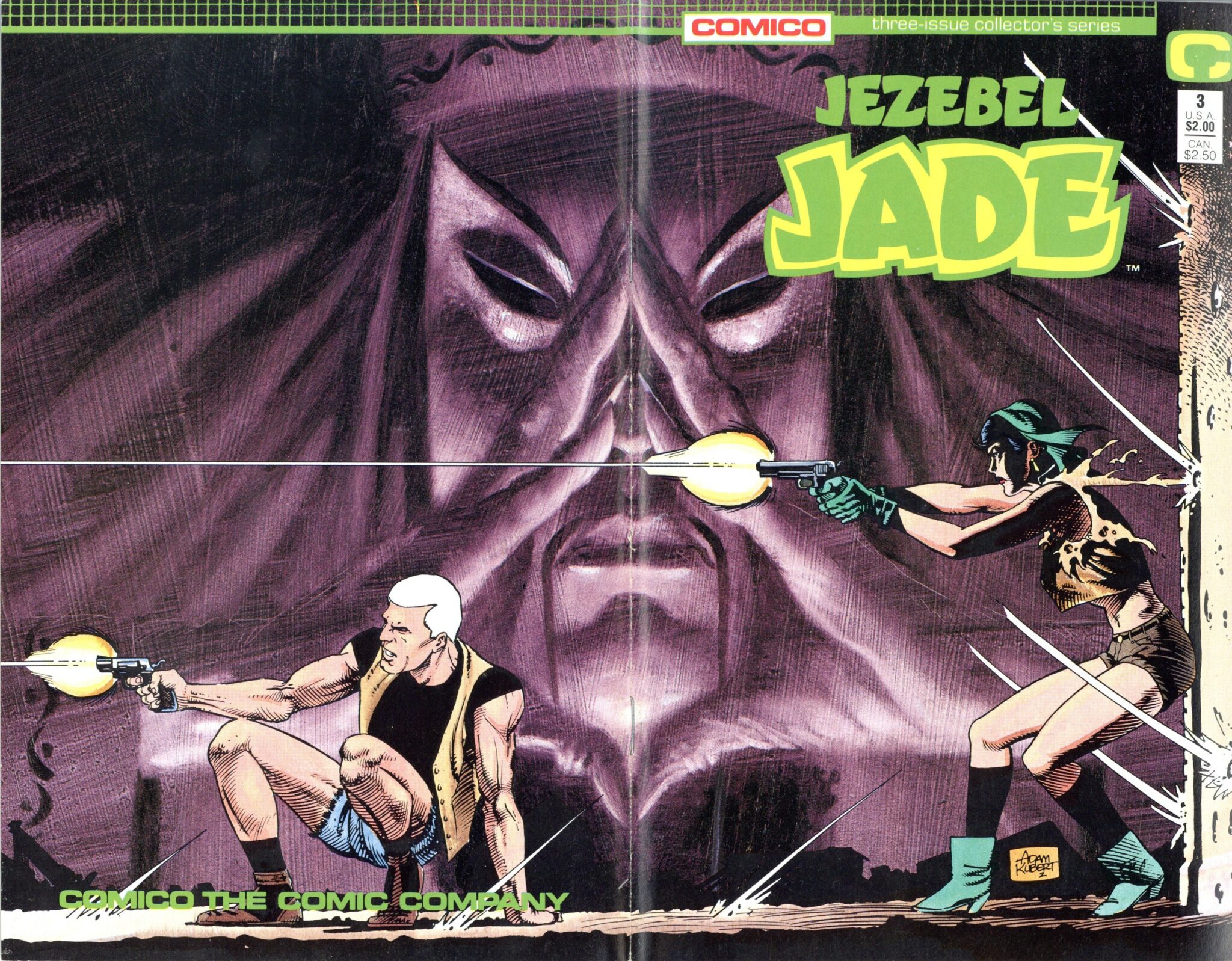 BURIED TREASURE: Adam Kubert’s Brilliant 1988 Miniseries JEZEBEL JADE | 13th Dimension, Comics ...