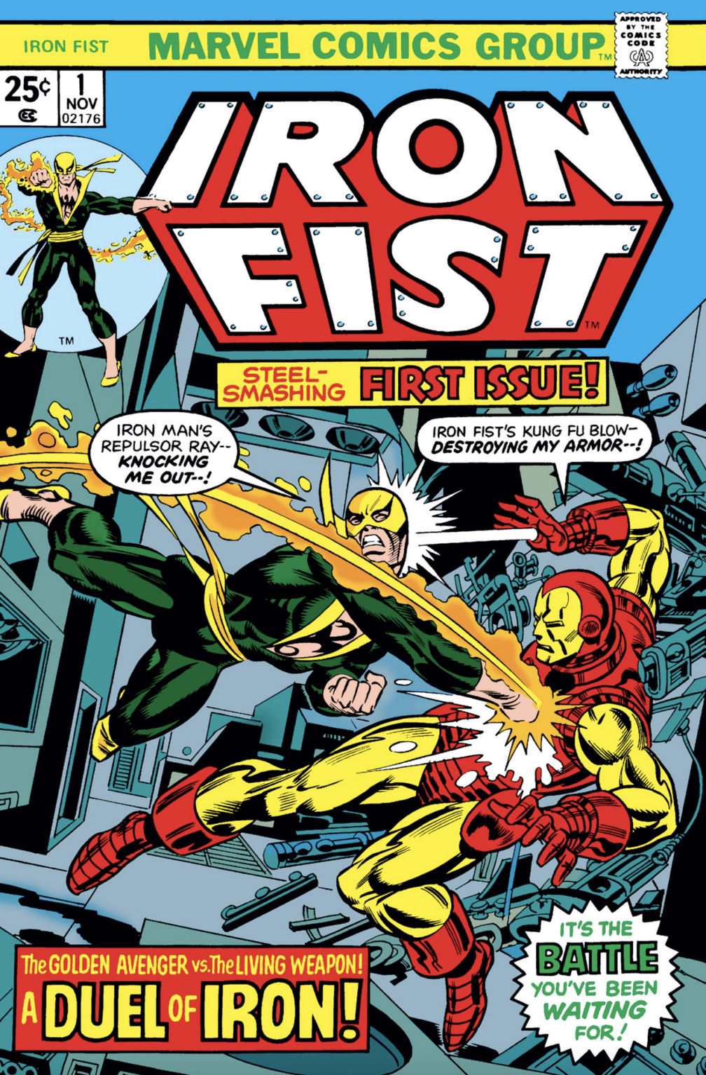 13 COVERS: A 50th ANNIVERSARY Salute to IRON FIST | 13th Dimension ...