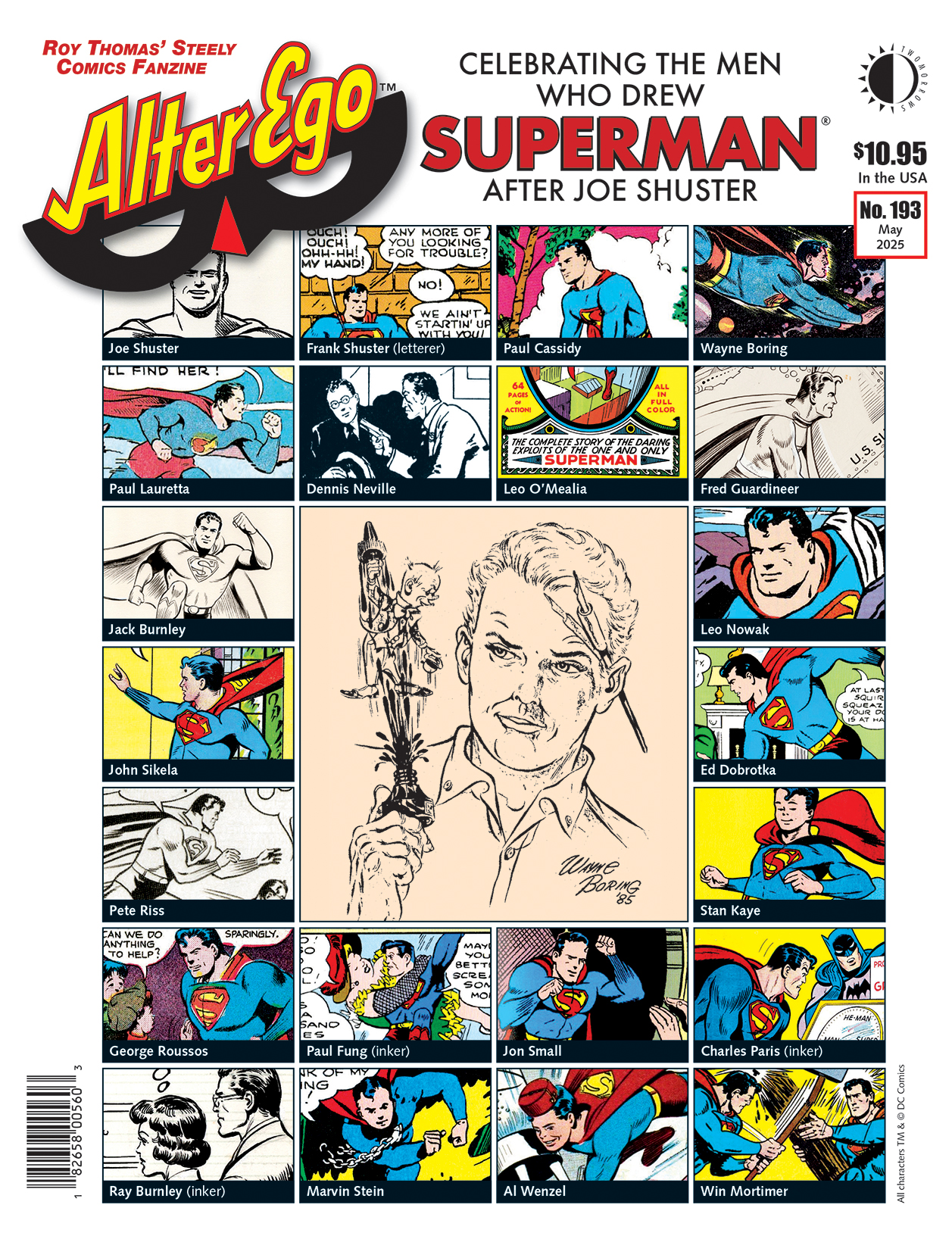 NEAL ADAMS, the Men of SUPERMAN Get ALTER EGO Spotlights in 2025 | 13th ...