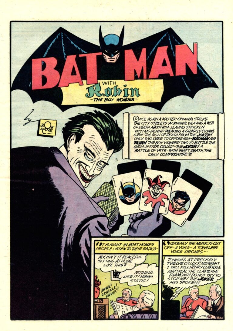 JERRY ROBINSON: How a Tennis Match Led Me to the World of BATMAN | 13th ...