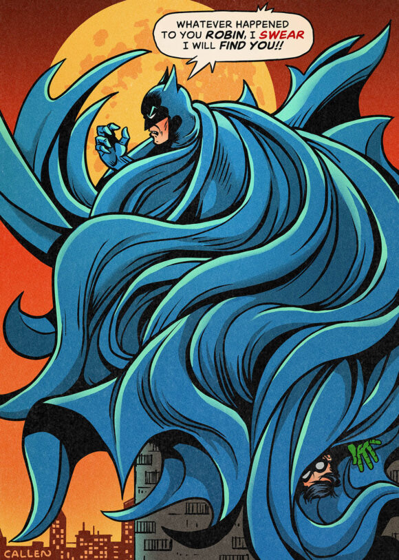 What Would REALLY Happen if BATMAN Wore a Ridiculously Long Cape | 13th ...