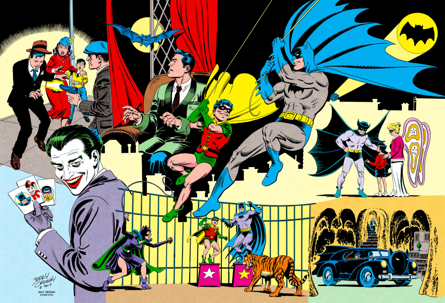 Dig JERRY ORDWAY’s Magnificent Tribute to BATMAN History | 13th ...