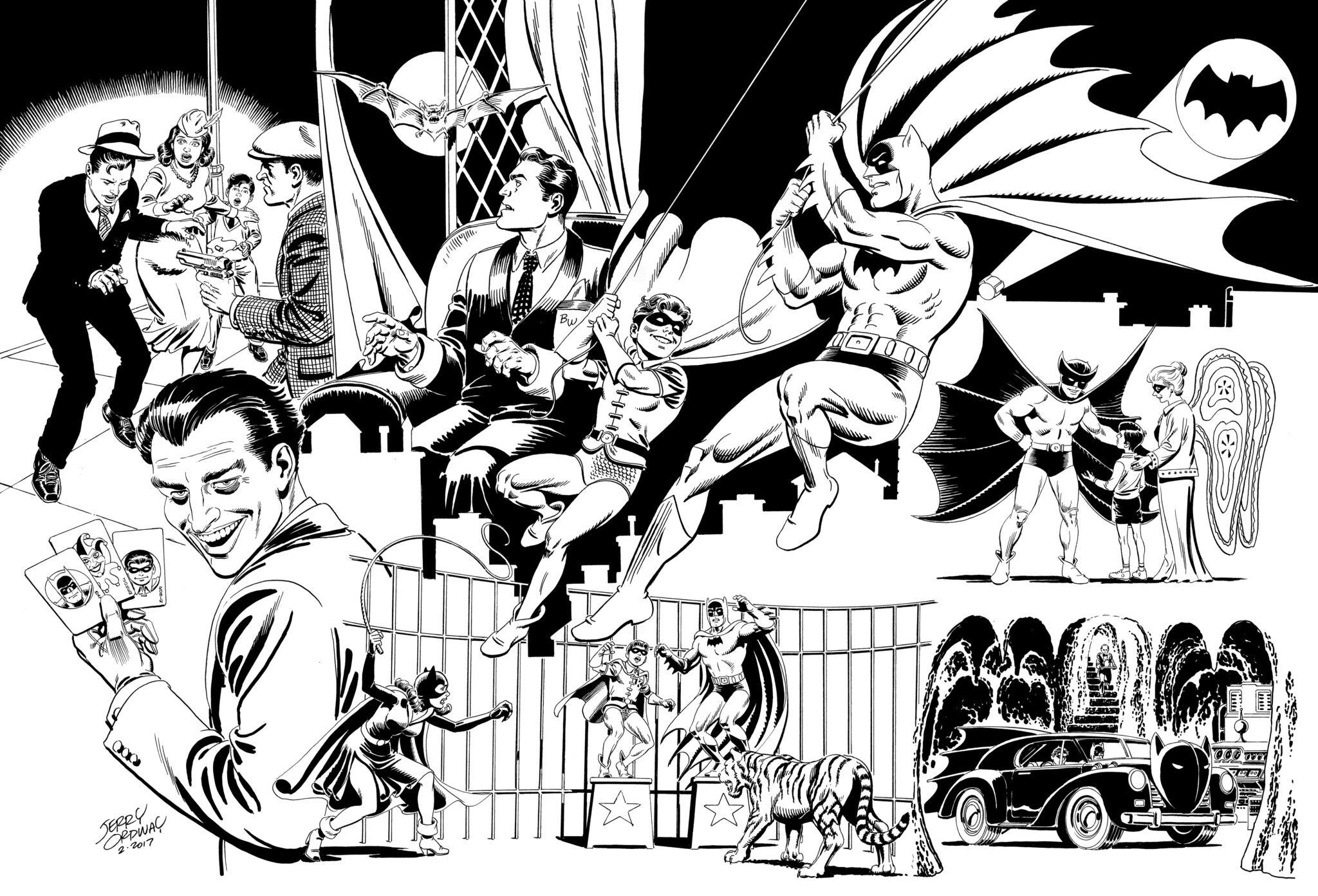 Dig JERRY ORDWAY’s Magnificent Tribute to BATMAN History | 13th ...