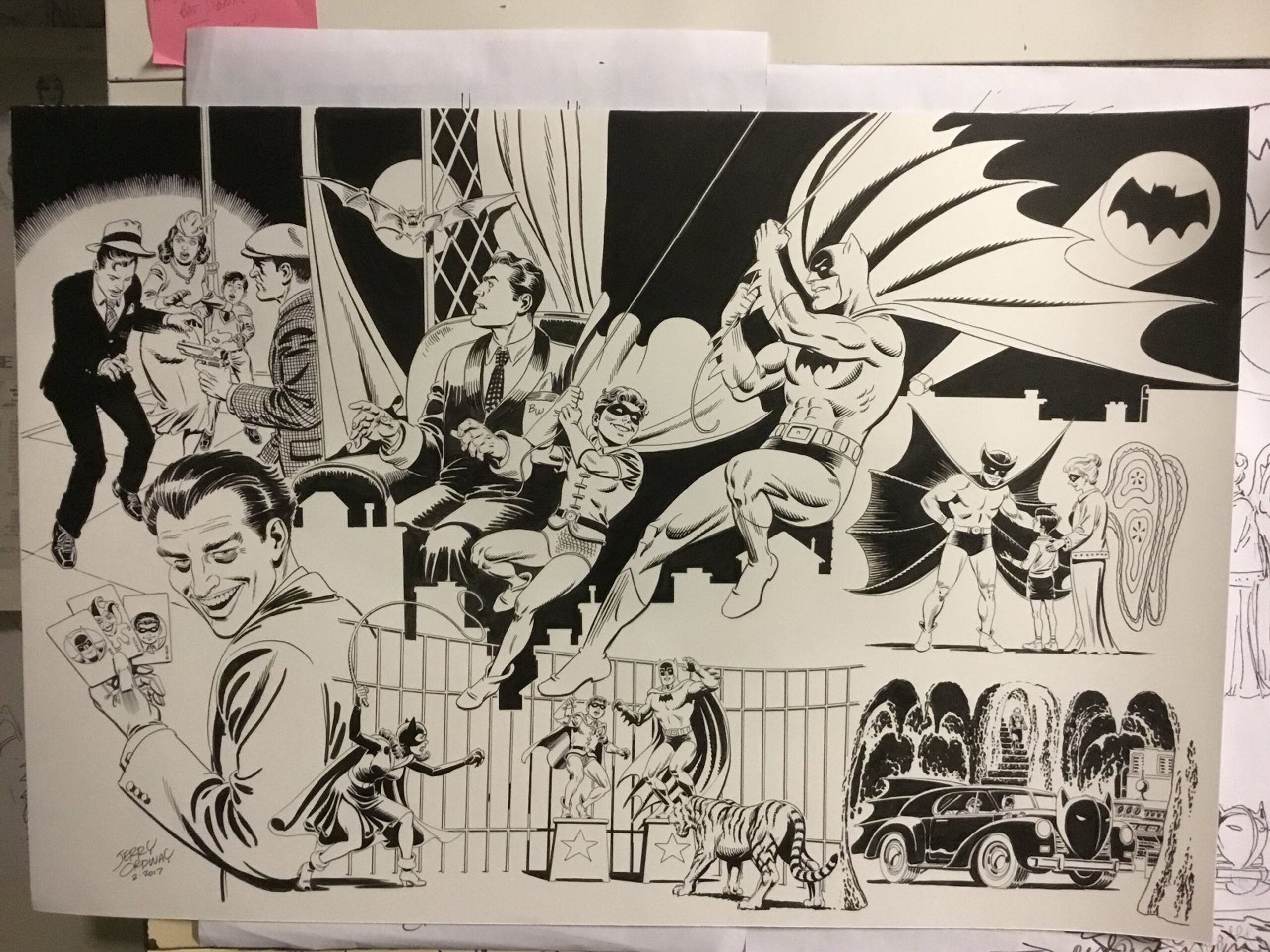 Dig JERRY ORDWAY’s Magnificent Tribute to BATMAN History | 13th ...