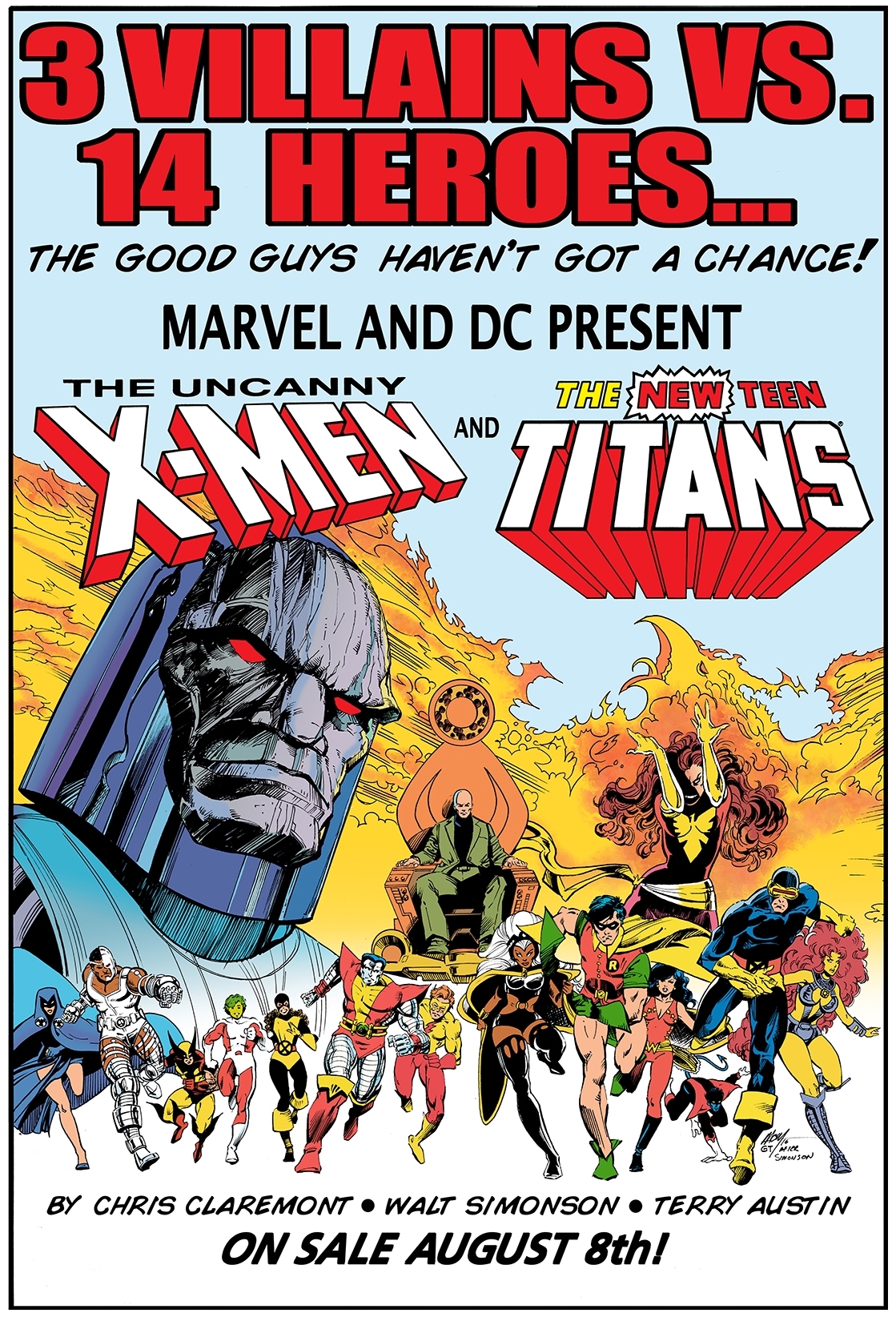 The Brilliance of 1982’s X-MEN and NEW TEEN TITANS Crossover | 13th ...