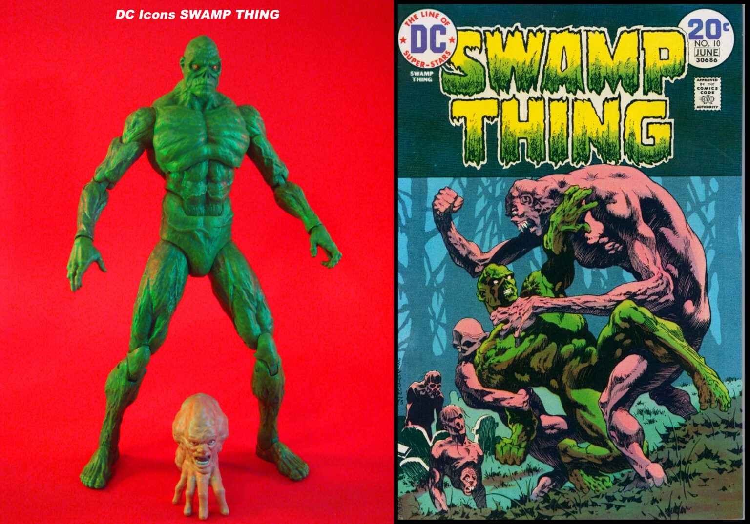 It’s EARTH DAY! Dig the TOP 13 SWAMP THING Figures — RANKED | 13th ...