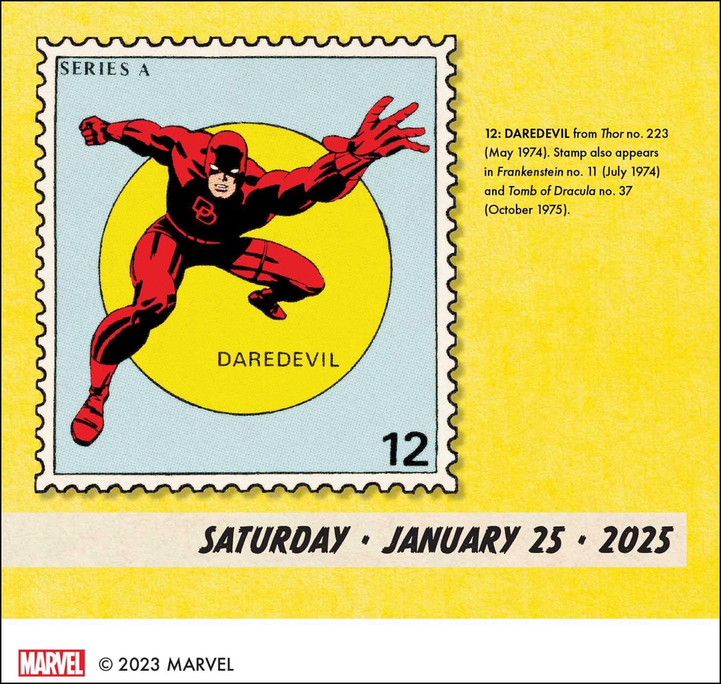 1975’s Classic MIGHTY MARVEL CALENDAR to Be Re-Released — For 2025 ...