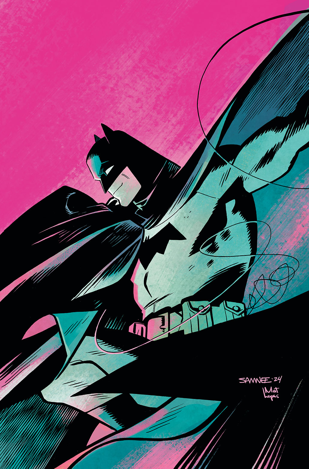 CHRIS SAMNEE’s Smiling BATMAN Cover: More Proof That We Need a Modern ...