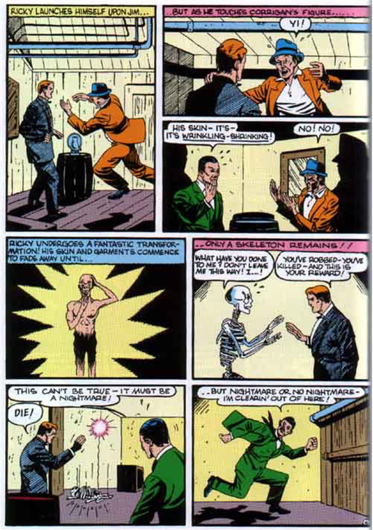 COMICS 101: DEAD MAN WALKING — Bernard Baily’s THE SPECTRE | 13th ...