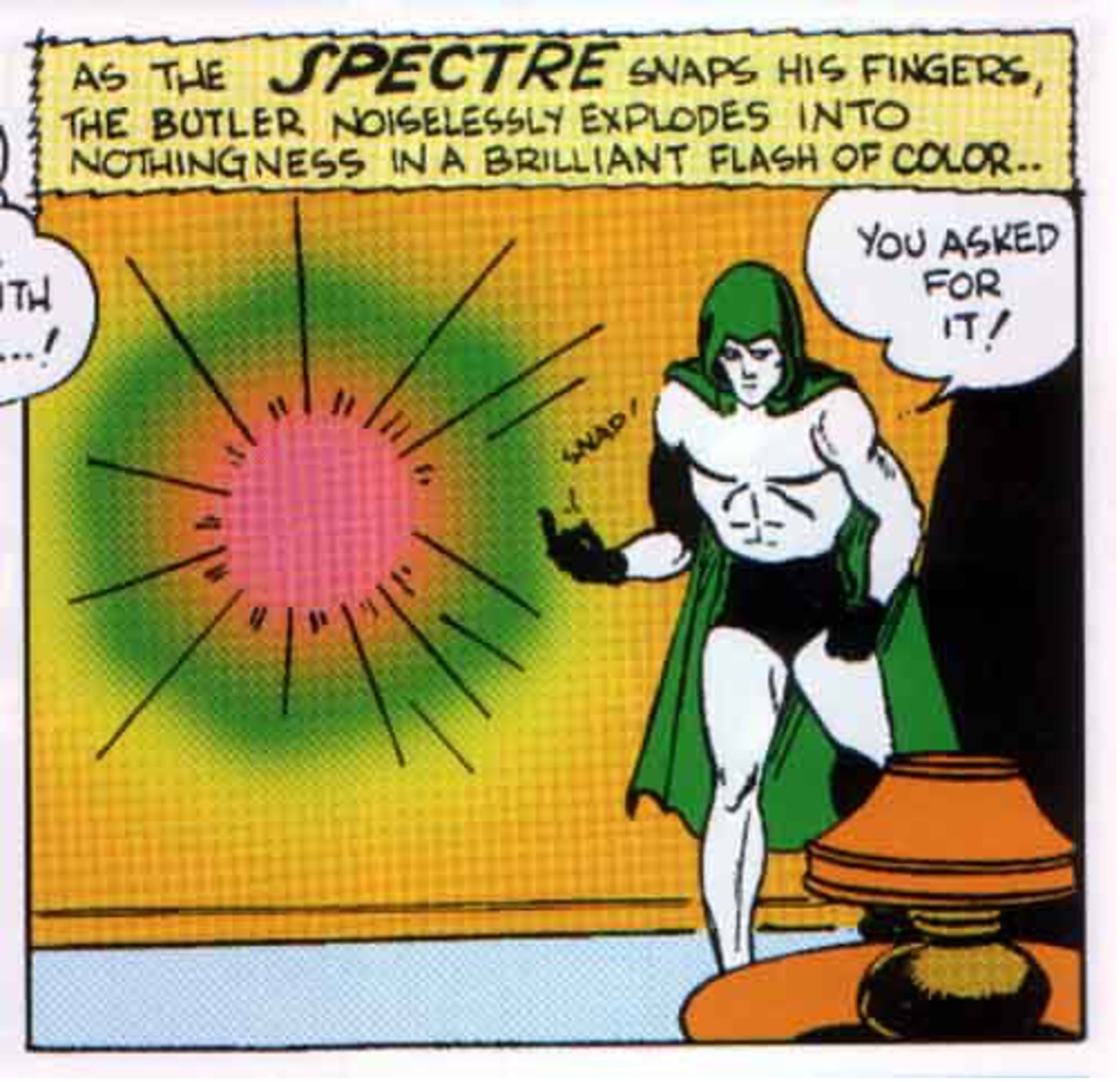 COMICS 101: DEAD MAN WALKING — Bernard Baily’s THE SPECTRE | 13th ...