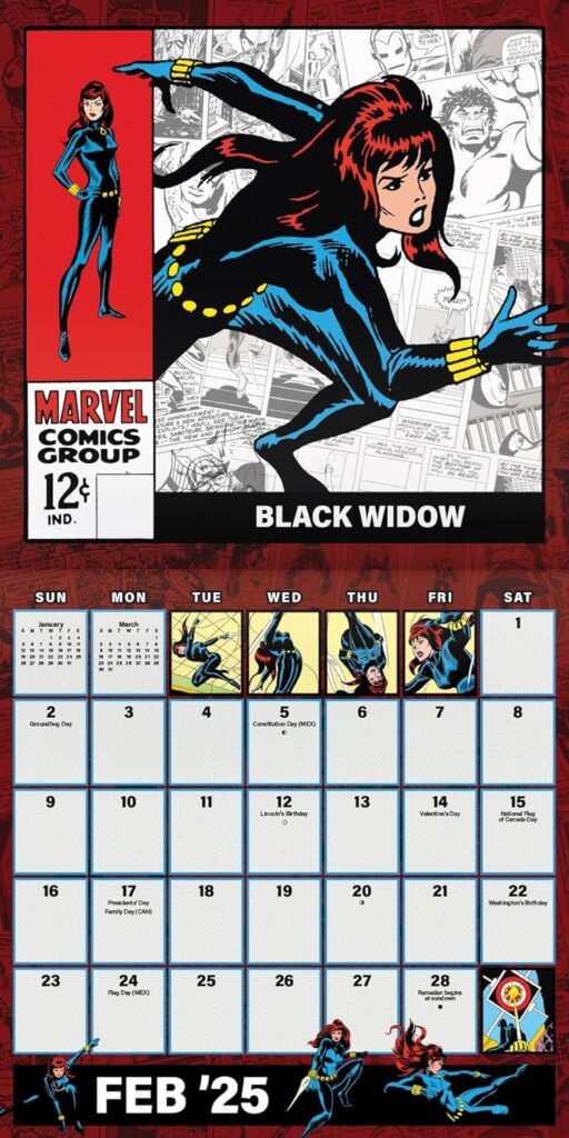 SNEAK PEEK: Dig These 2025 MARVEL CALENDARS That Salute the BRONZE AGE ...