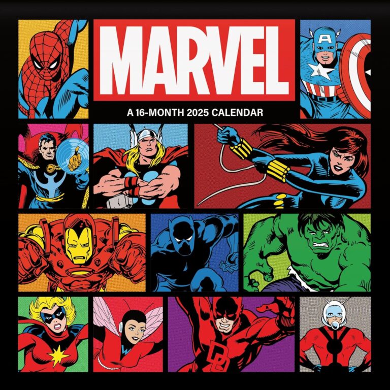 SNEAK PEEK: Dig These 2025 MARVEL CALENDARS That Salute the BRONZE AGE ...