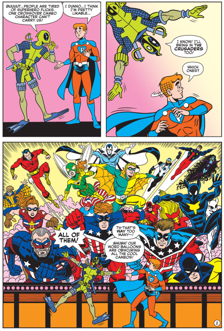 CRUSADERS ASSEMBLE! ARCHIE One-Shot Features Virtually Every Superhero ...