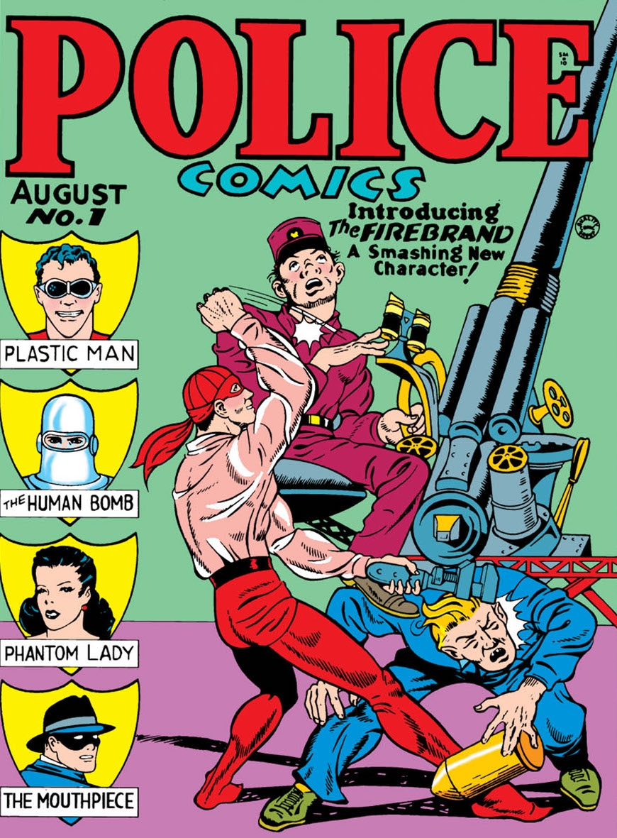 POLICE COMICS #1: DC to Release PLASTIC MAN’s Debut as a Facsimile ...