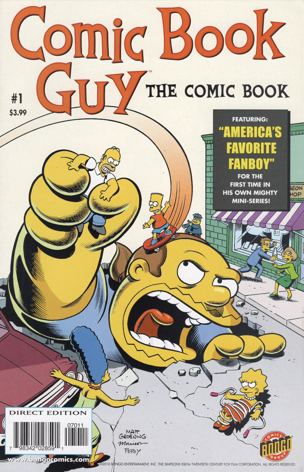 The Four Fantastic COMIC BOOK GUY Variant Covers That Honor KIRBY ...