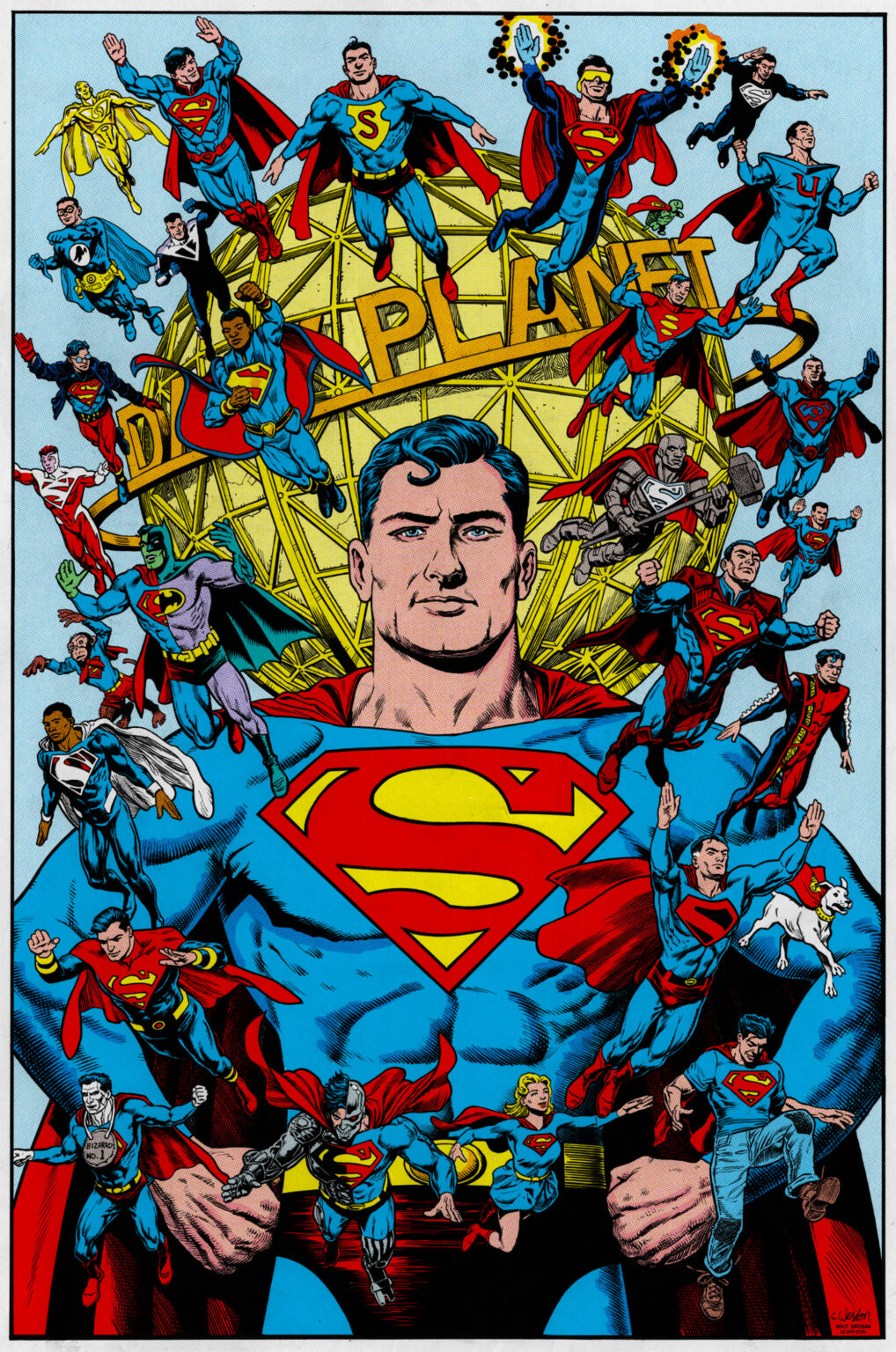 Behold the Majesty of Chris Weston’s SUPERMAN — and His Many, Many ...