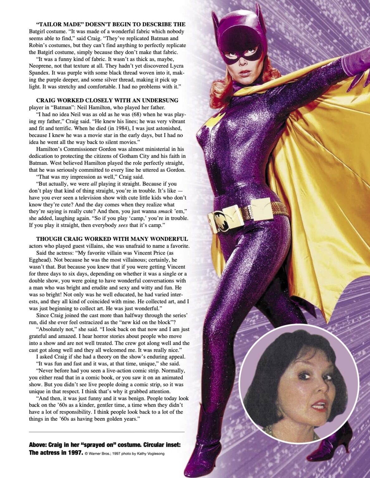 HOW BATGIRL GOT HER KICKS: Why YVONNE CRAIG Did Her Own Stunts — While ...
