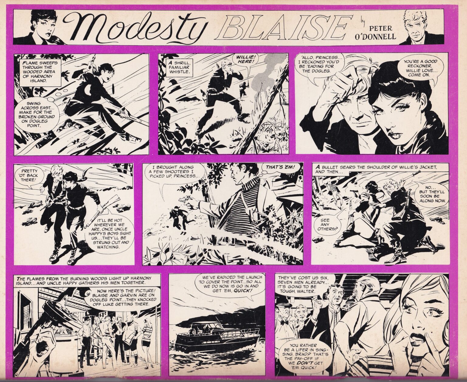 A Tribute to MODESTY BLAISE — One of Comics’ Greatest Strips | 13th ...