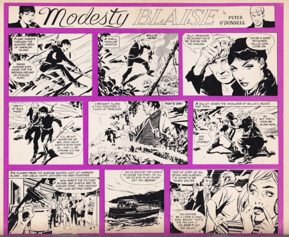 A Tribute to MODESTY BLAISE — One of Comics’ Greatest Strips | 13th ...