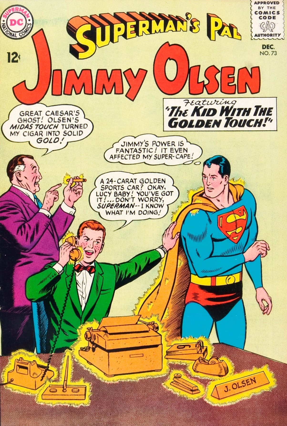 SUPERMAN’S PAL, JIMMY OLSEN: A 70th Anniversary Tribute in 13 COVERS ...
