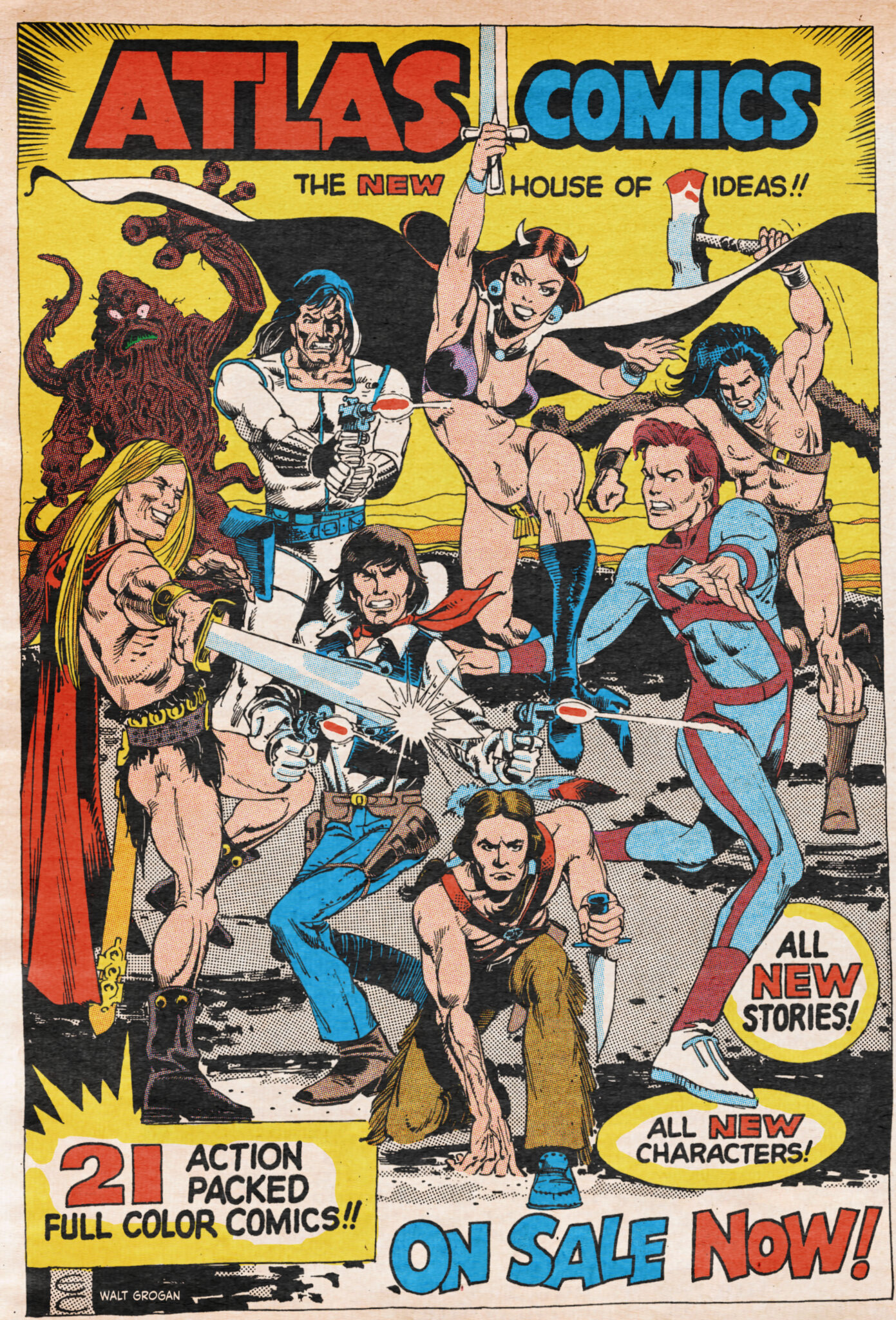 The TOP 13 ATLAS/SEABOARD Comic Book Titles — RANKED | 13th Dimension ...