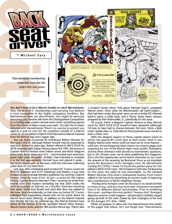 The Odd, Short Shady Life of 1969-71’s MARVELMANIA INTERNATIONAL | 13th ...