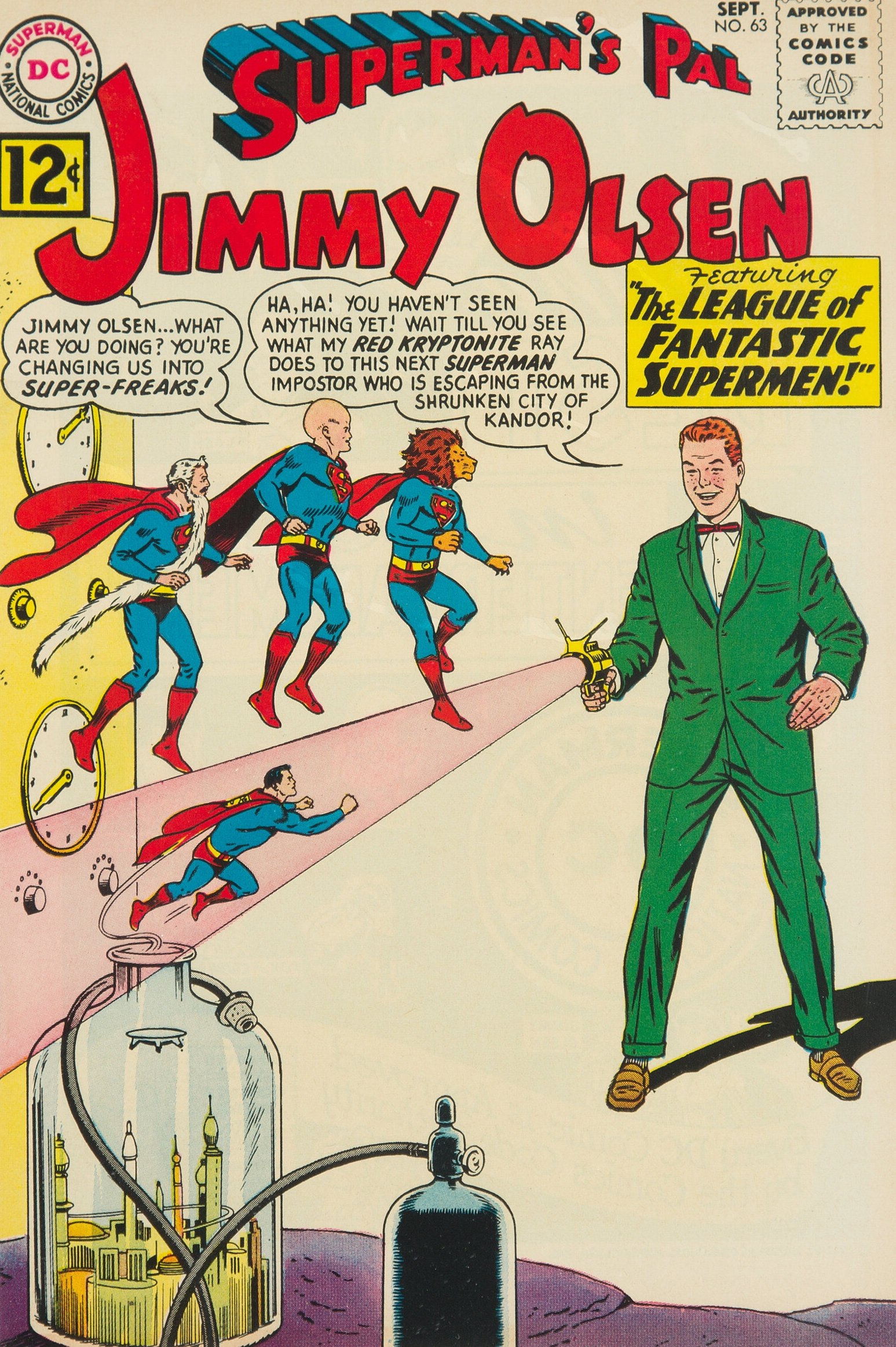 SUPERMAN’S PAL, JIMMY OLSEN: A 70th Anniversary Tribute in 13 COVERS ...