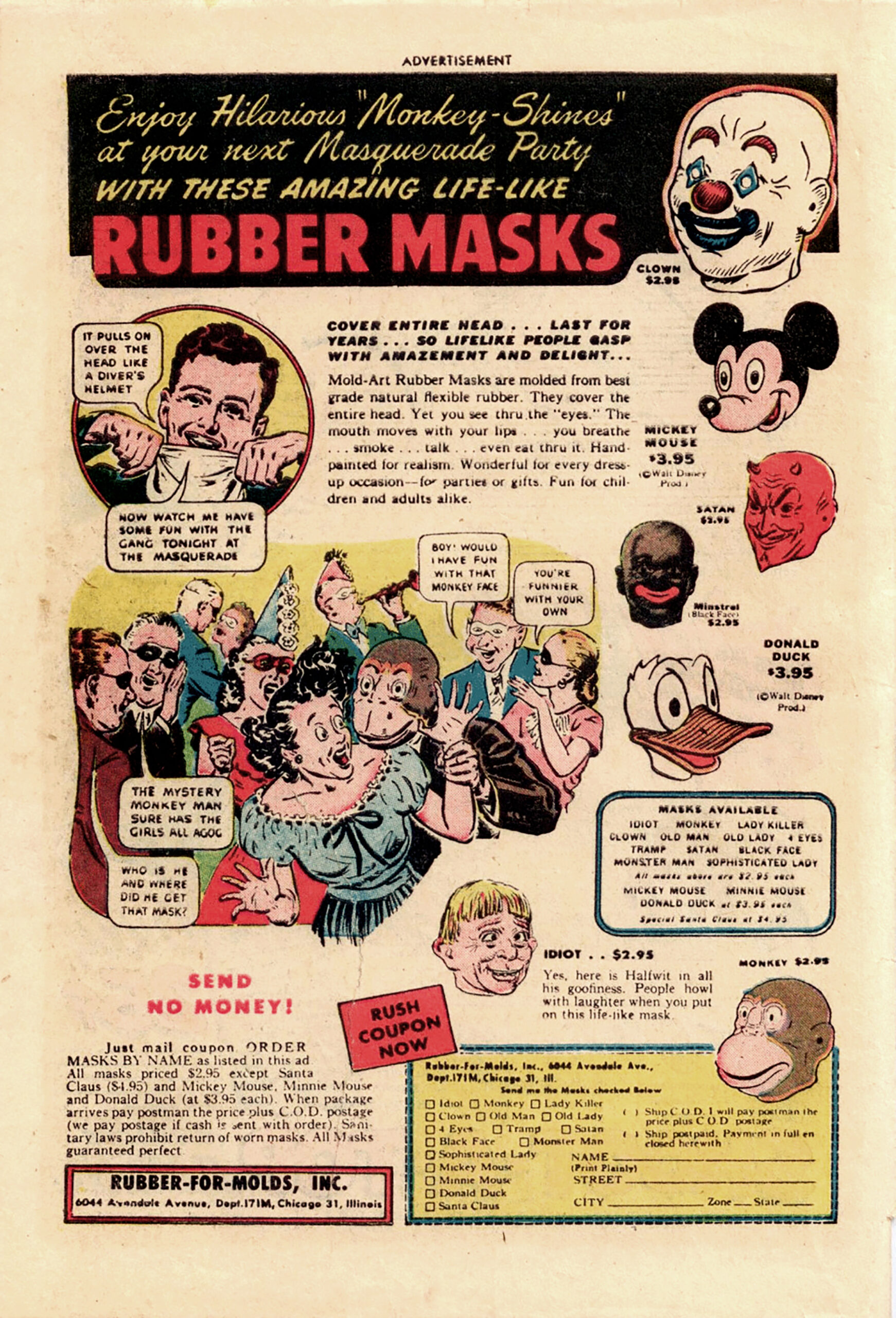 THE RAMONES, FUTURAMA and a Classic Freaky 1950s Comic Book Ad | 13th ...