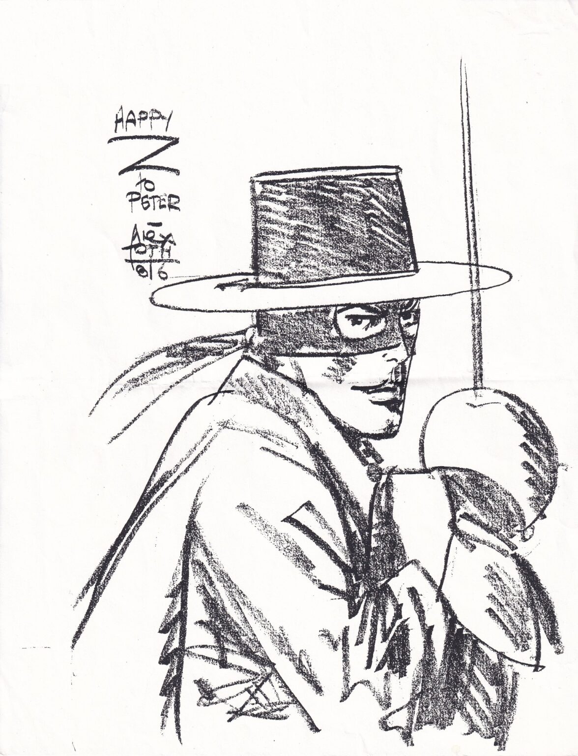 ALEX TOTH’s Enduringly Entertaining and Influential ZORRO | 13th ...