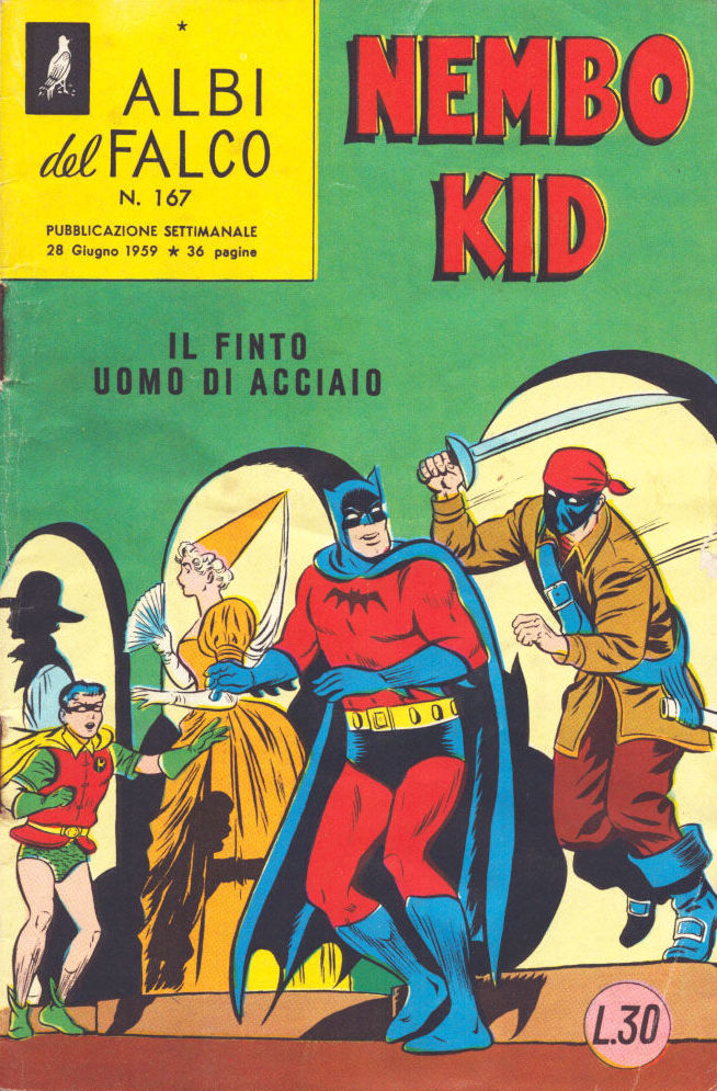 13 COVERS: A Brief History of ITALY’s RED BATMAN | 13th Dimension ...