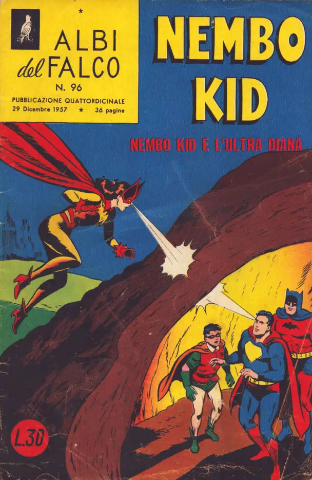 13 COVERS: A Brief History of ITALY’s RED BATMAN | 13th Dimension ...
