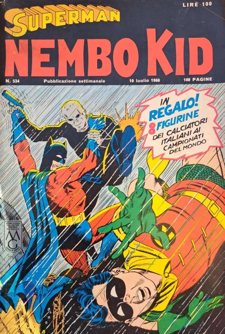 13 COVERS: A Brief History of ITALY’s RED BATMAN | 13th Dimension ...