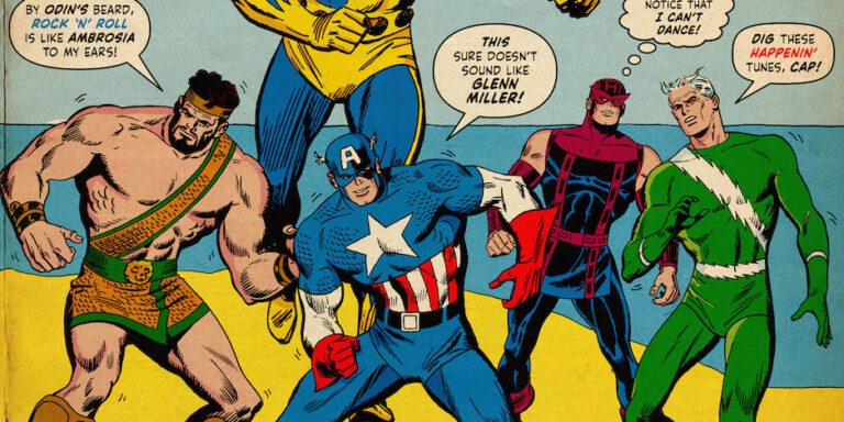 That Time JOHN BUSCEMA’s AVENGERS Had a Groovy CONEY ISLAND BEACH PARTY ...