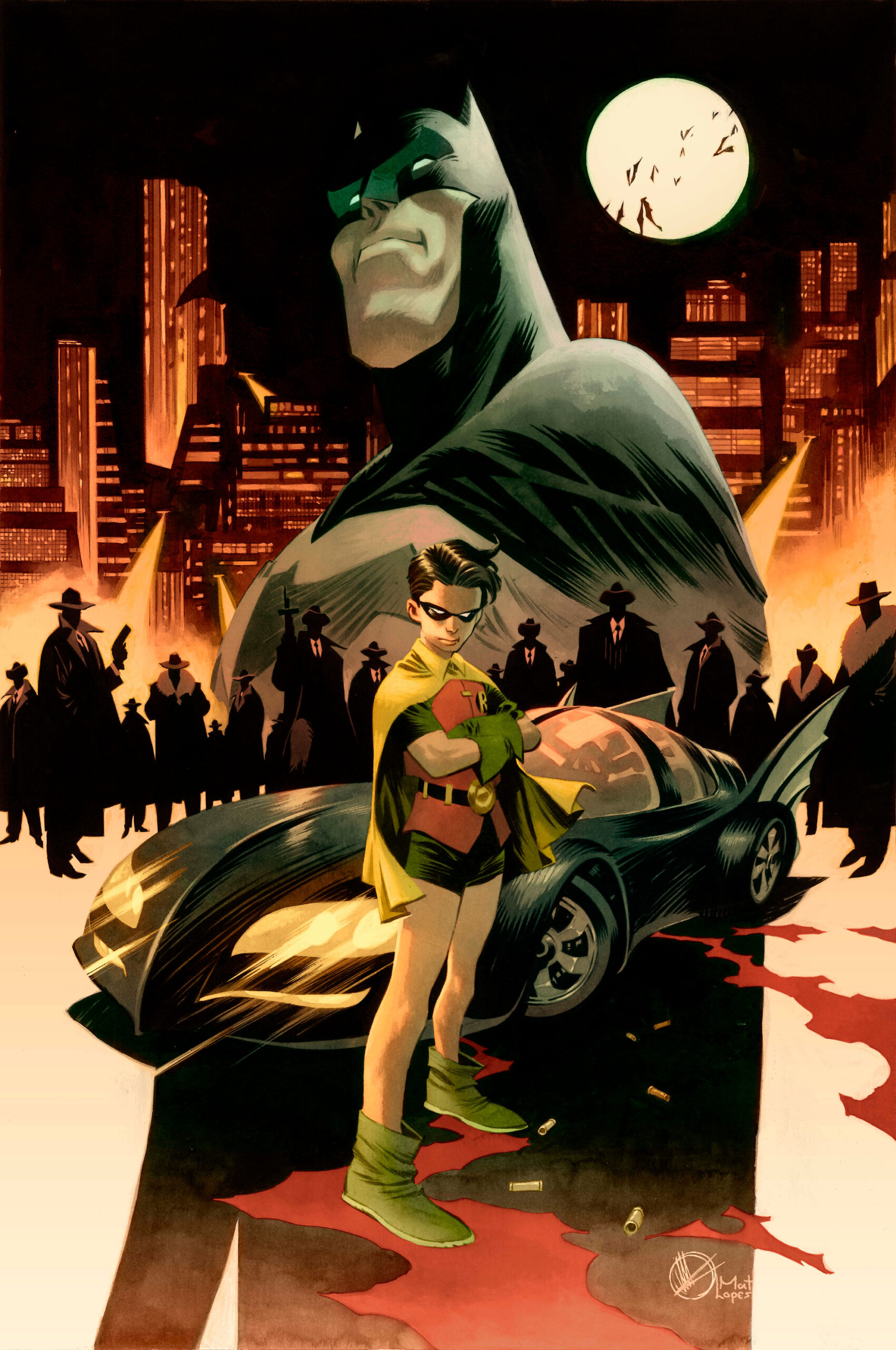 Dig These Glorious BATMAN AND ROBIN: YEAR ONE #1 Variant Covers | 13th ...